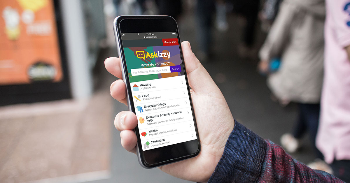 Ask Izzy | Infoxchange (AU)